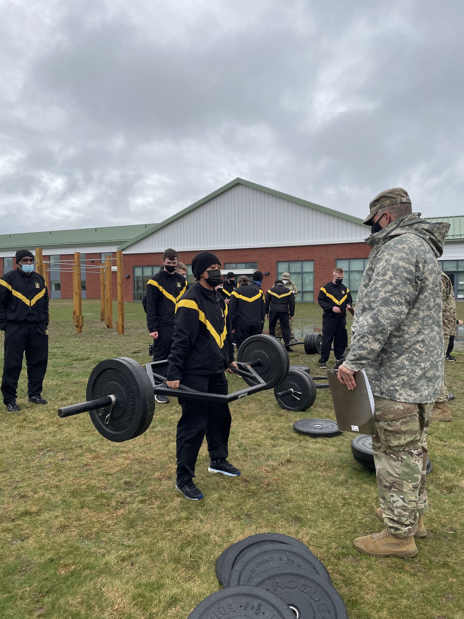 Nathan Hale Battalion Performs First ACFT | UConn Army ROTC